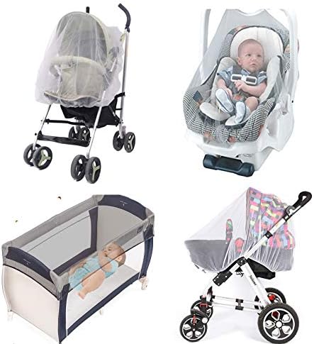 Amazon.com : Baby Mosquito Net for Stroller, Car Seat & Bassinet ...