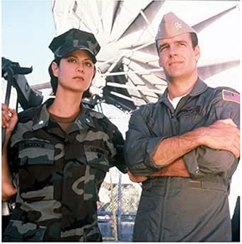 JAG David James Elliott as Harmon Rabb Jr and Catherine Bell as Sarah ...
