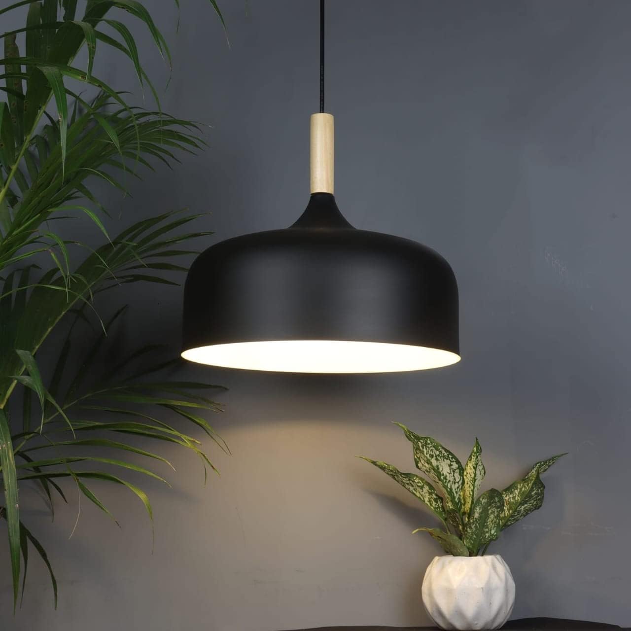 Buy MONI Lights Hanging Tulip Cone Disc Ceiling Light Lamp Home Decor ...