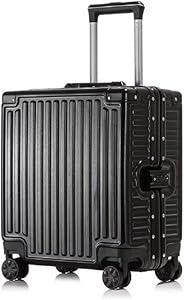 Amazon.co.jp: スーツケース キャリーケース 機内持ち込み 30L アルミ角 TSAロック搭載 超軽量 小型 耐衝撃 静音 ダブルキャスター 360度回転 短期旅行 ビジネス 短期 ...
