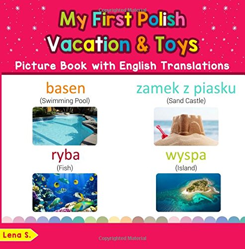 Amazon.com: My First Polish Vacation & Toys Picture Book with English ...