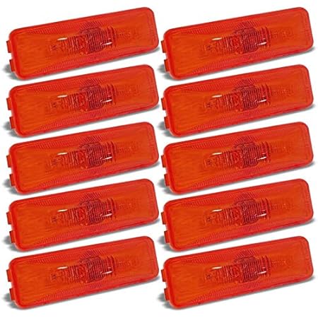 Amazon.com: 10PCs Truck-Lite 19200R 19 Series Male Pin PC 1"x4 ...