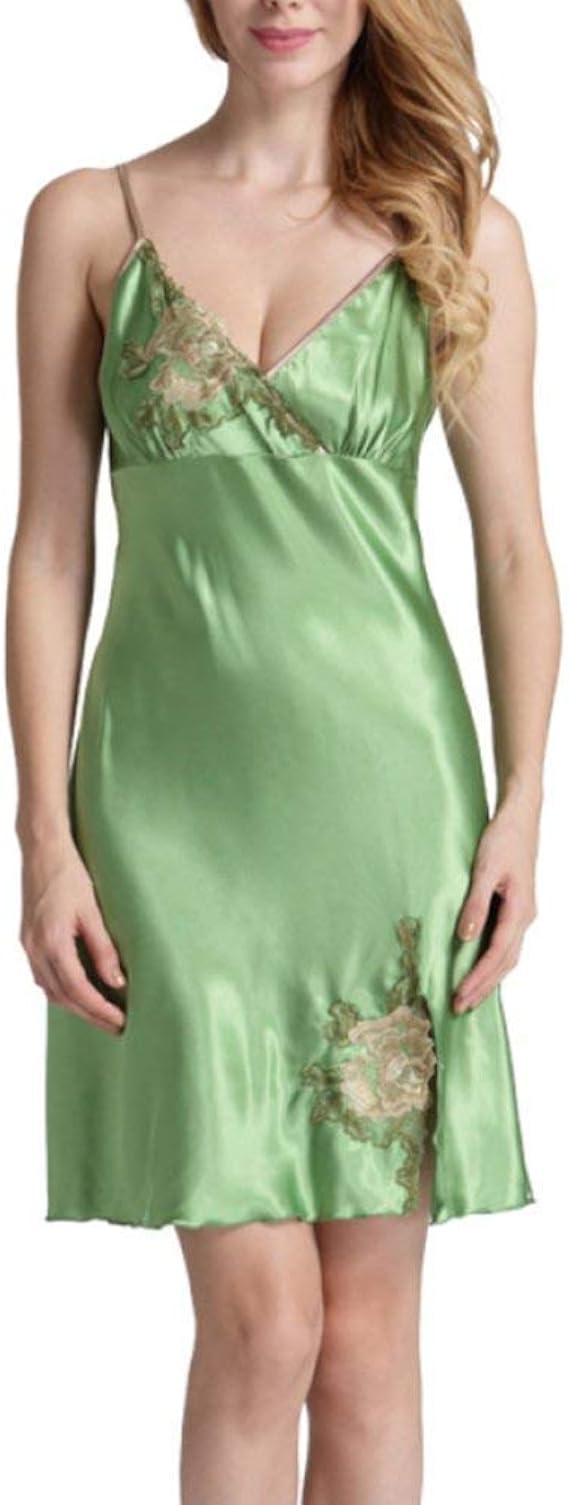 Sección Primavera Primavera Verano Mujer Ejército Sling Verde Camisón ...