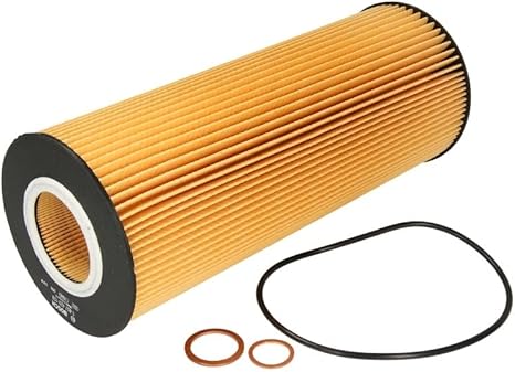 BOSCH Oil Filter Insert compatible with Mercedes Citaro O 530 Actros ...