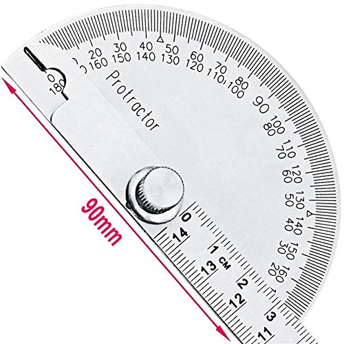 Maßstab Winkelsucher Lineal Bevel & Corner Protractor Edelstahl Spur ...