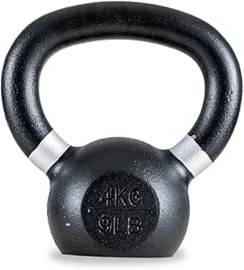 LEVEL FITNESS | Pesa Rusa de 4 kg con Base Plana y Mango Texturizado ...