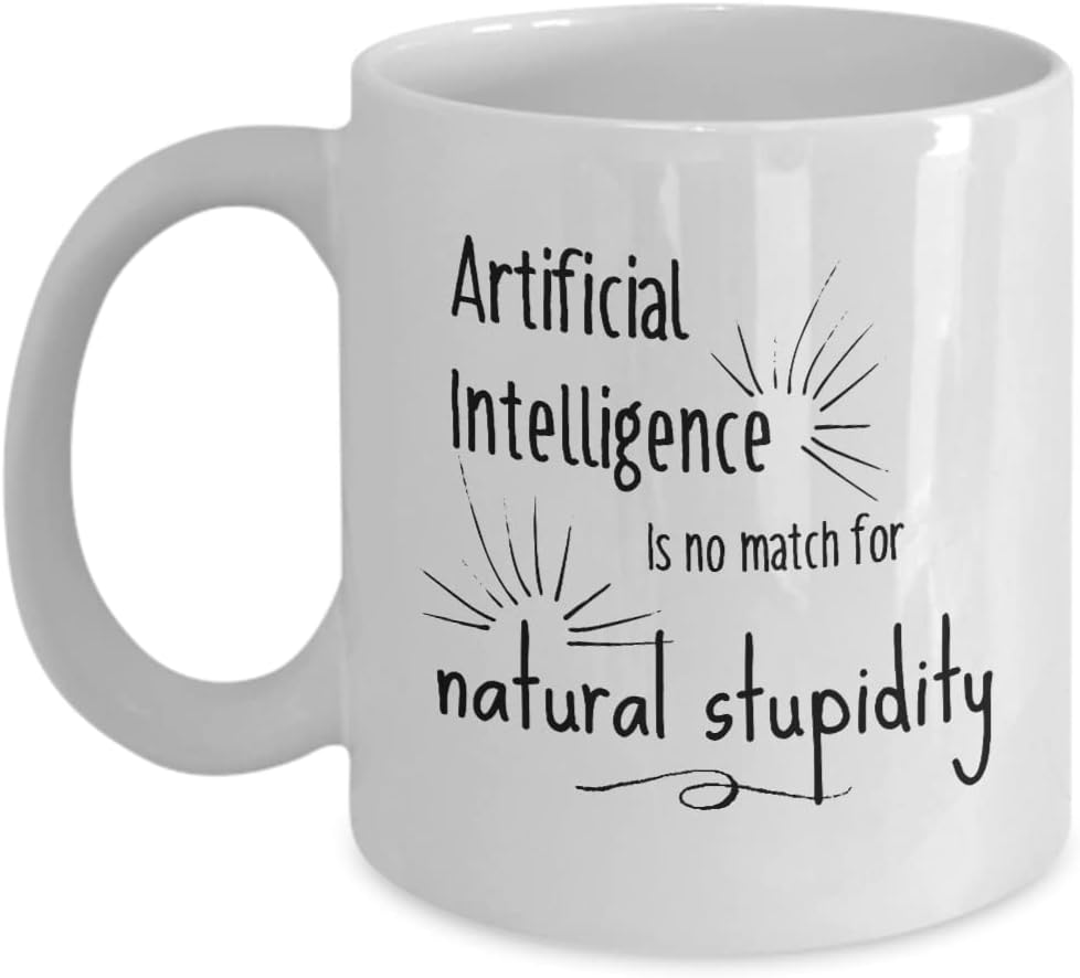 Amazon.com: Artificial Intelligence coffee Mug, Artificial ...
