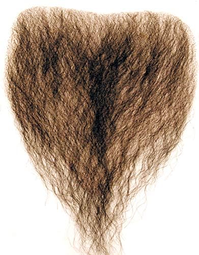 Amazon.com: Sepia Costume Wigs Chest Hair Color Black Fake Bushy Human ...