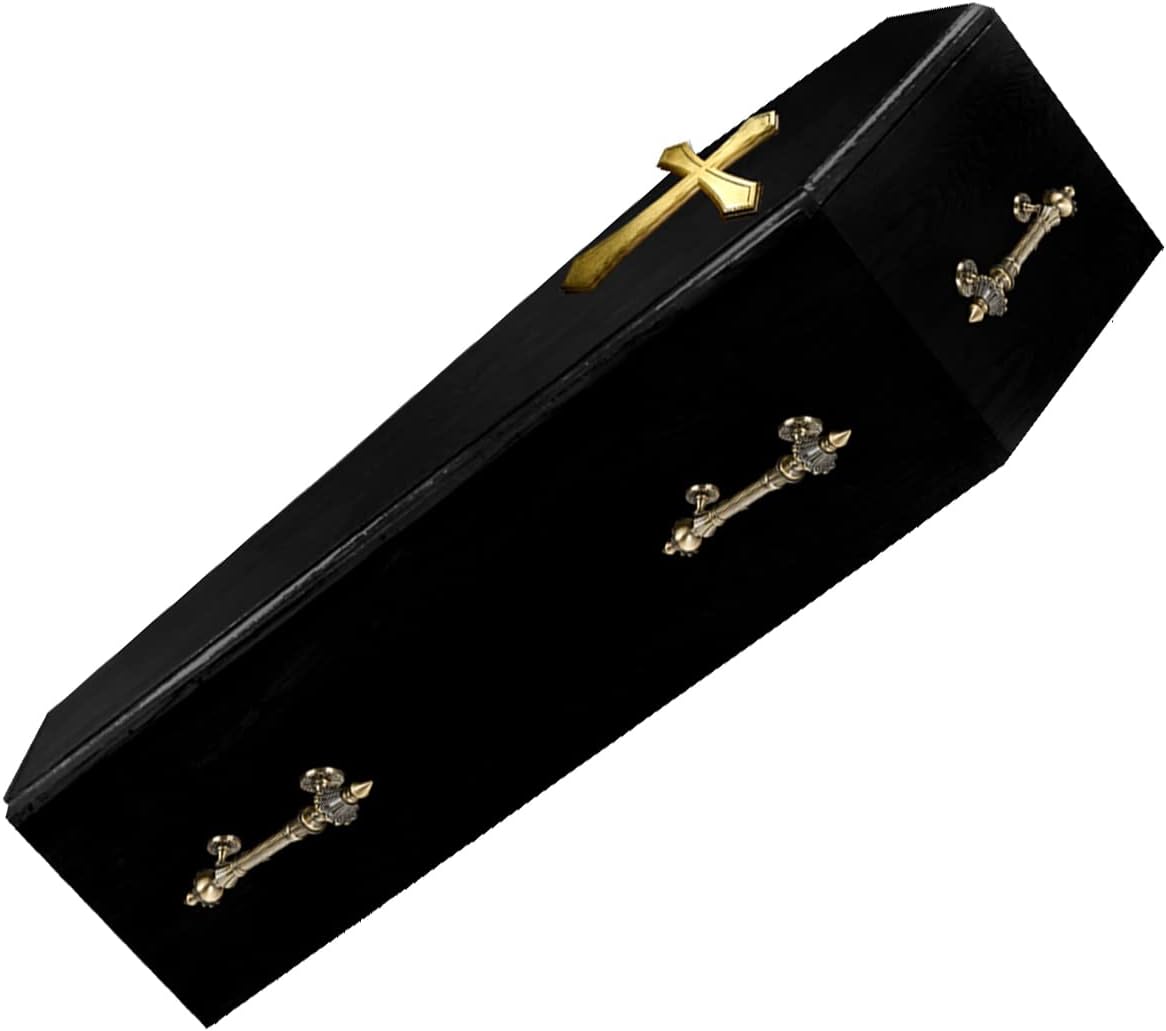 Amazon｜棺 家具 インテリア棺 1/1 等身大棺 Life-size Vampire Coffin （受注生産）｜仏具・神具 オンライン通販