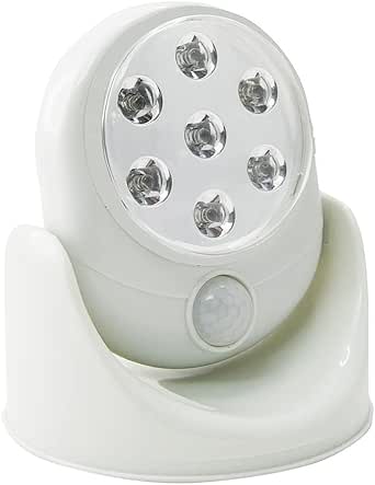 Easylife 360° Motion Light and Spotlight, Battery-Operated Bright White ...