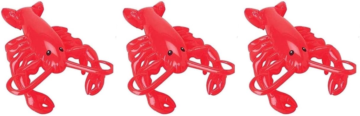 Amazon.com: Inflatable Lobsters - 20 inch- Luau Nautical Party Decor ...