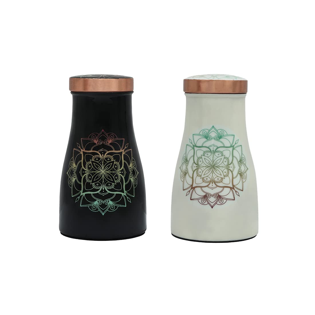 Divian Presents Bedroom Meenakari Mandal Printed Bed Side Bottle ...