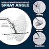 HammerHead Showers® ALL METAL Shower Head Swivel Ball Adapter, Chrome ...