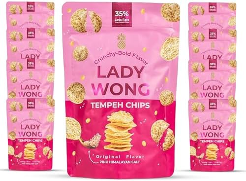 Amazon.com: Lady Wong Tempeh Chips: 8-Pack Vegan Chips - Gluten Free ...