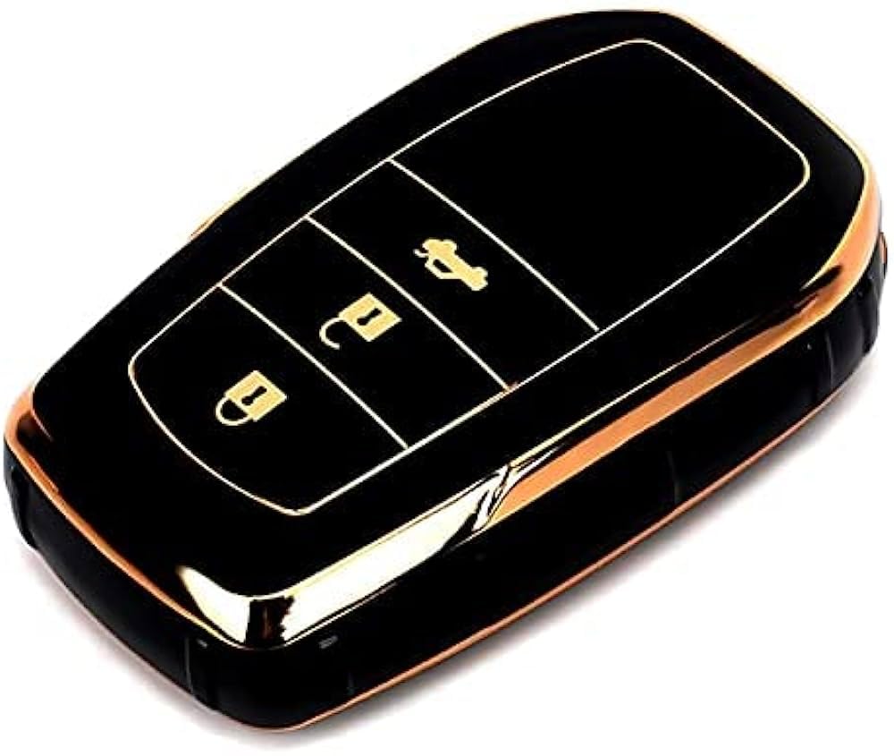 SMITH KEYS Soft TPU Premium Car Key Cover Compatible with Fortuner 2017 ...