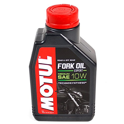 Motul Expert Fork Oil Medium 10W 1 Litre, Black : Amazon.co.uk: Automotive