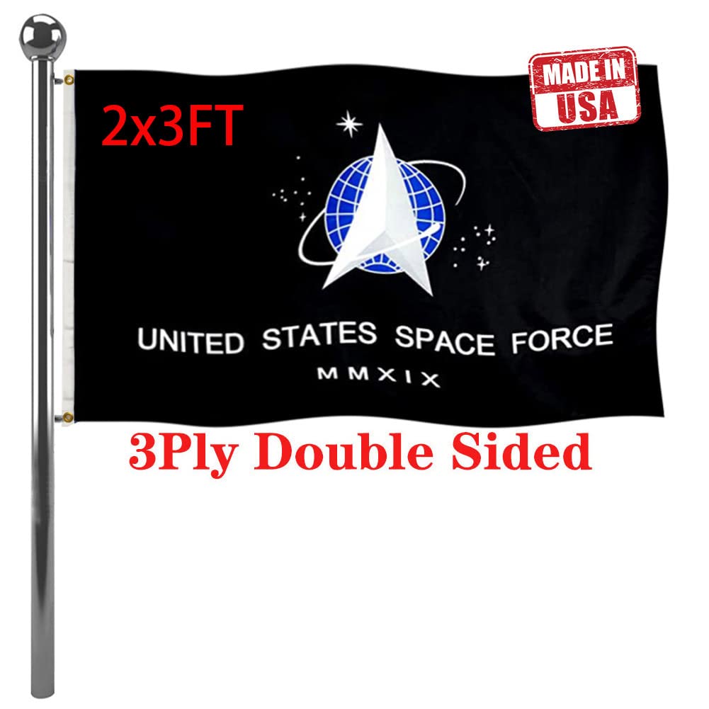 Amazon.com : Jayus US Space Force Military Flags 2x3 Outdoor Double ...