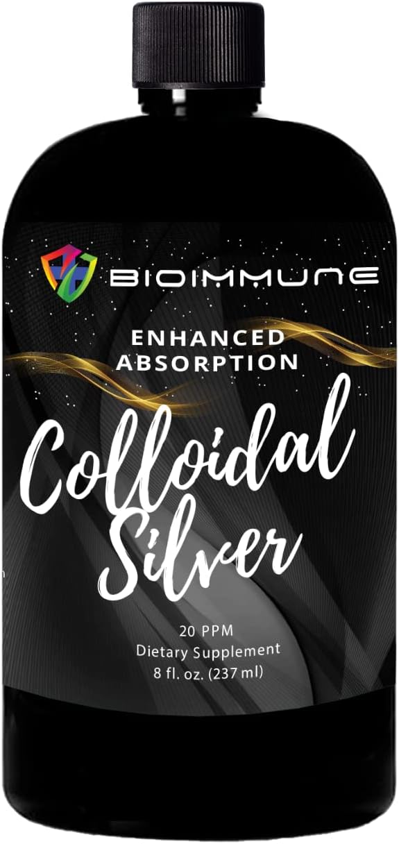 Amazon.com: Colloidal Silver Liquid - 16 oz Glass Bottle by Silver ...