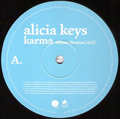 Amazon.com: Karma - Alicia Keys [12" Vinyl Maxi SIngle]: CDs & Vinyl