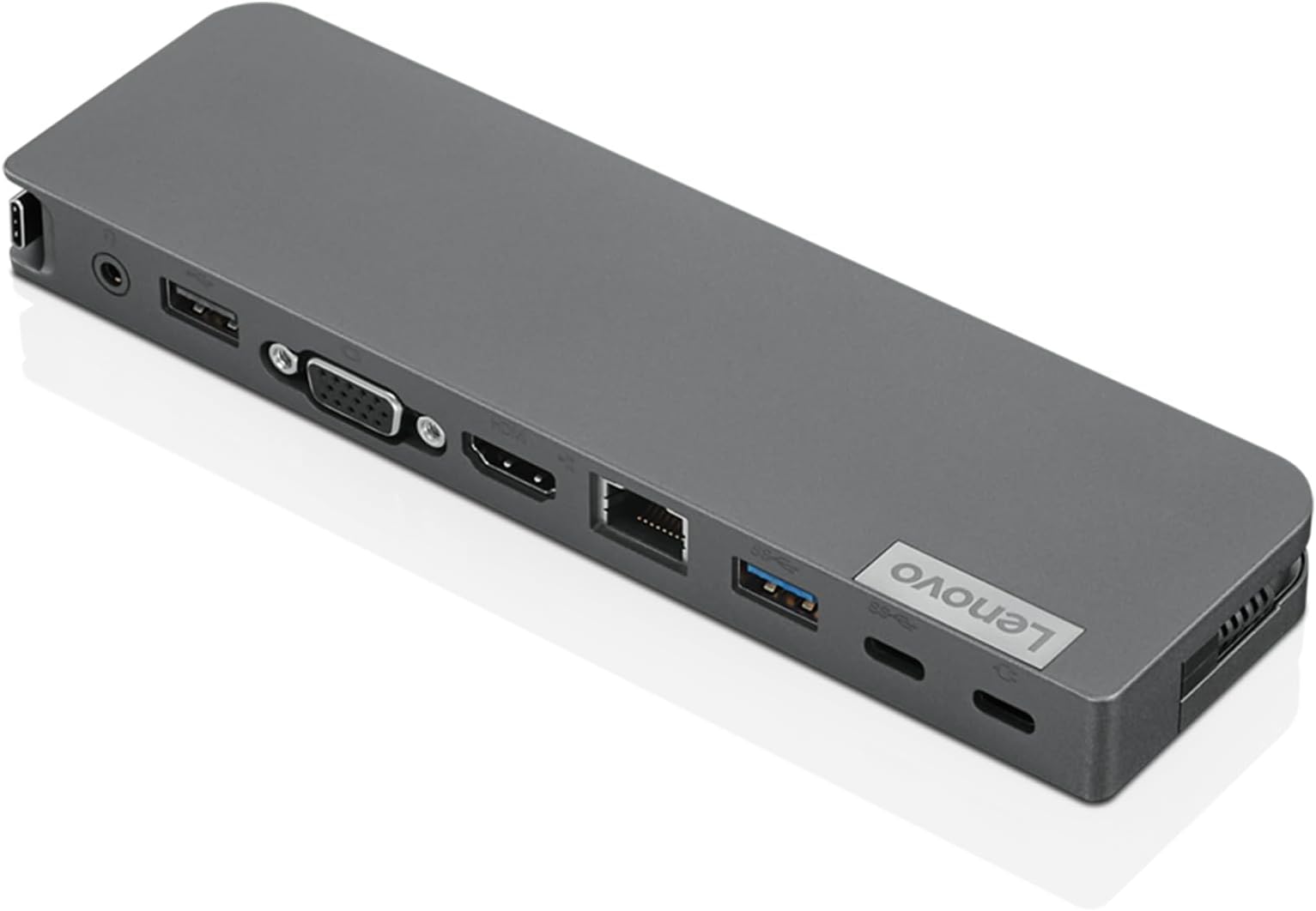 Amazon.com: Lenovo USB-C Dual Display Travel Dock - 7 Ports, Integrated ...