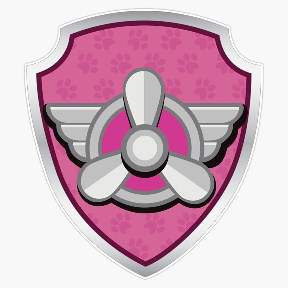 Amazon.com - Paw Patrol Skye Decals - Set of 3 Skye Stickers for Kids ...