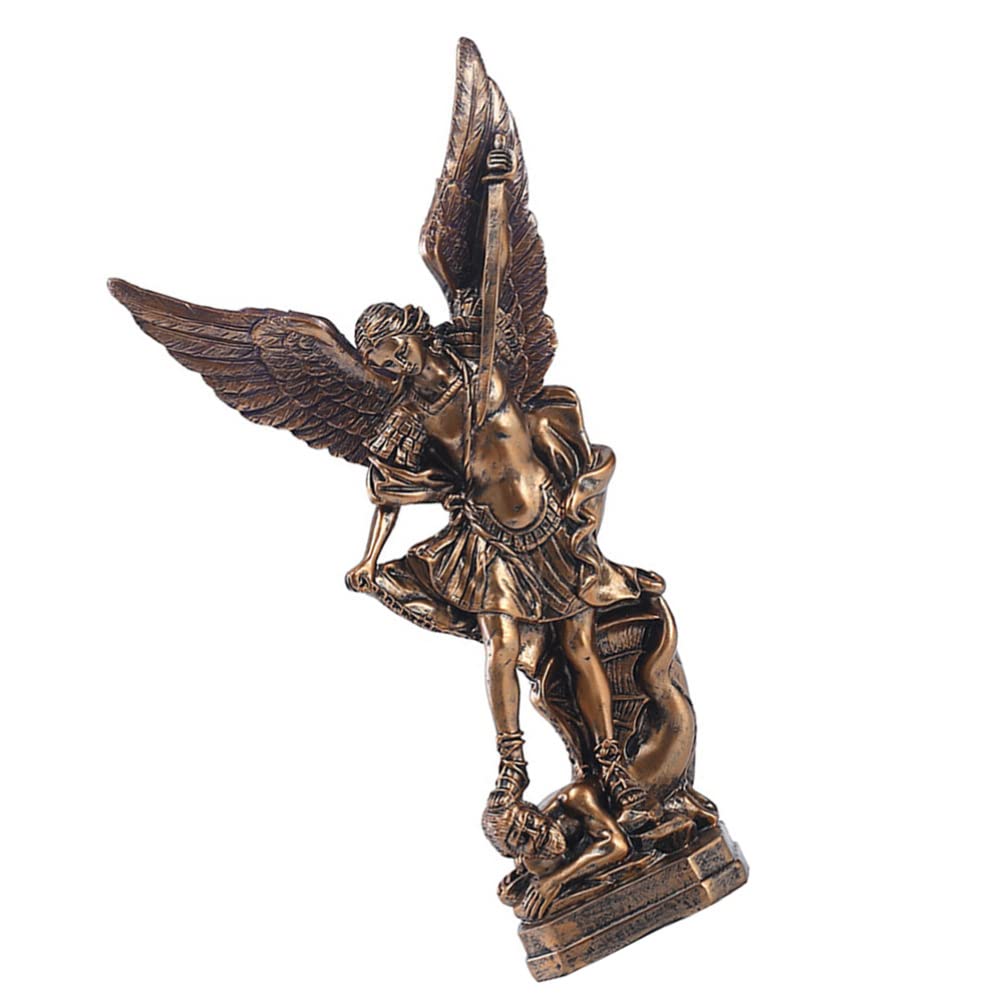 Angel Killing Demon Statue