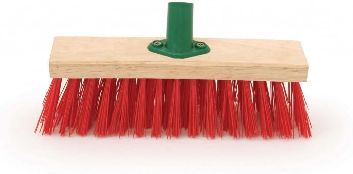 Amazon.com: Charles Bentley 11" Red PVC broom head & bracket : Home ...