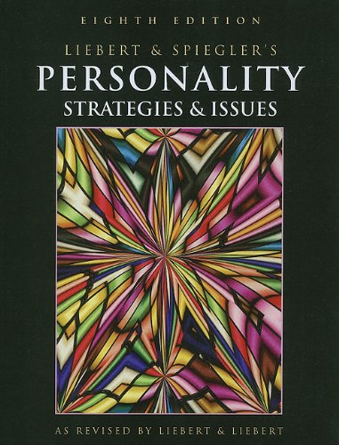 Amazon | Liebert & Spiegler's Personality: Strategies and Issues ...