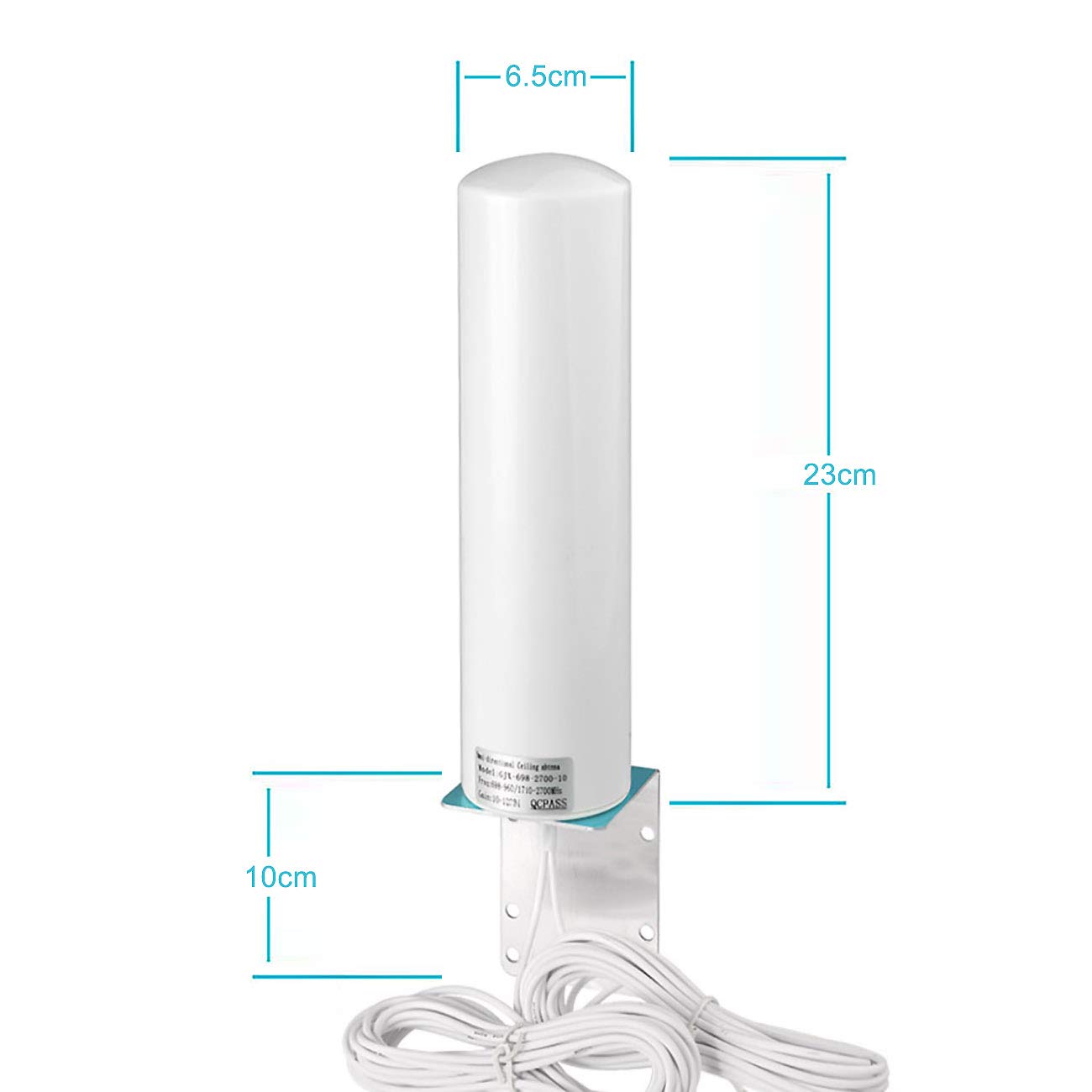 Lte Modem 10dBi High Gain Outdoor LTE Antenna - Boosts 3G/4G Signal For ...