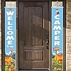 Amazon.com: LOONELO Happy Welcome Camper Porch Banner, 70.8"X11.8 ...