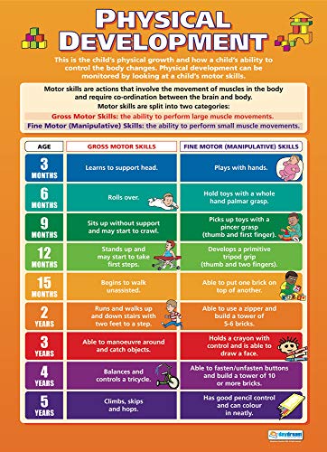 Physical Development | Child Development Posters | Gloss Paper ...