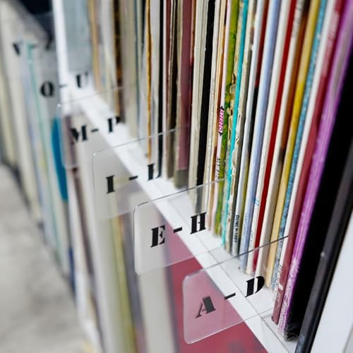 Amazon.com : MayRecords 6 pcs Vinyl Record Dividers A-Z Horizontal ...