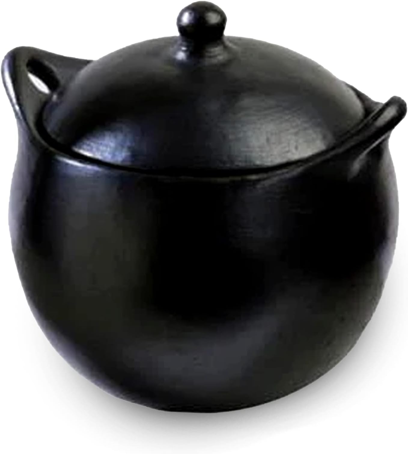 Amazon.com: Canela Clay Bean Pot with Lid - Olla de Barro con Tapa 6 Qt ...