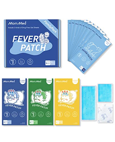 Fever Patch for Family,38 Sheet Fever Cooling Patches for - Want It All