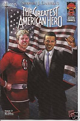 Greatest American Hero Comic #3 Barack Obama Variant Cover: Arcana ...