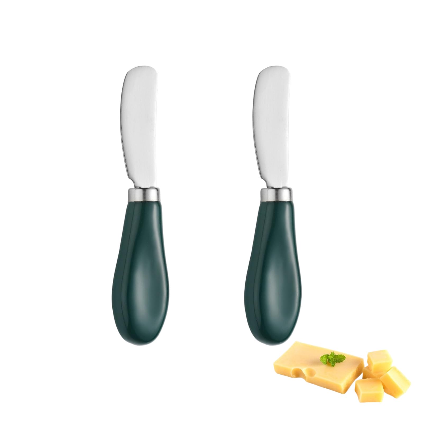 Amazon.com: 2 Pack Butter Spreader Knife, Stainless Steel Butter Knife ...