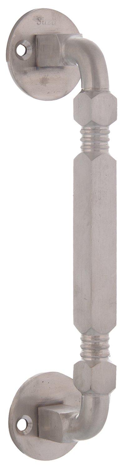 SUZU Stainless Steel 6 Inch Door Handle - (Silver)- Set of 2 Handles ...