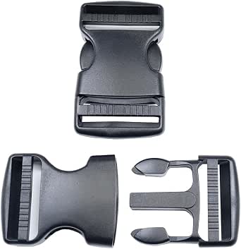 Amazon.com: Ahijklmn Quick Side Release Buckles 1.5" Heavy Duty Plastic ...