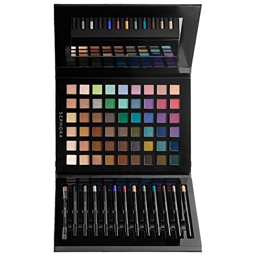 Amazon.com : 66 Peice Sephora Collection Chroma Color Eye Pallet 54 ...