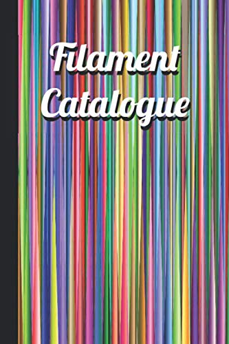 Filament Catalogue: Notebook (6" x 9" / 15.24 x 22.86 cm), track your ...