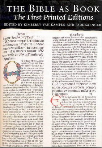 Amazon.com: The Bible as Book: the First Printed Editions (The Bible as ...