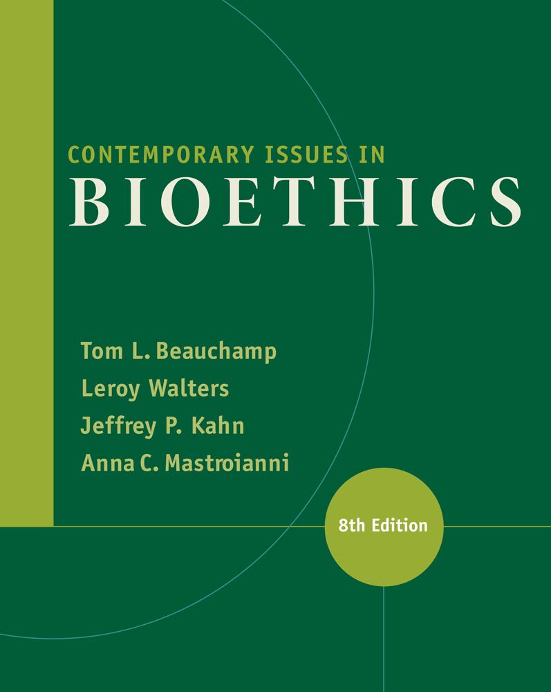 Contemporary Issues in Bioethics: 9781133315544: Medicine & Health ...