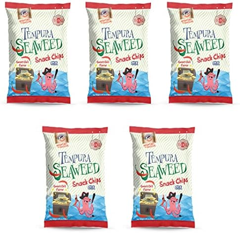 Amazon.com : Hi Tempura (Tempura Seaweed Spicy Flavor) - 1.41oz (Pack ...