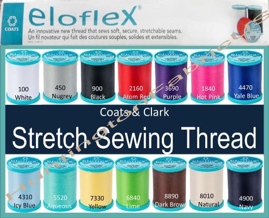 Amazon.com: Stretch Sewing Thread (900 Black)