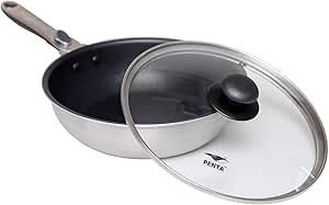 Amazon.co.jp: 王様フライパンPENTA(ペンタ) 2.0 PFOA PFOSフリー 安全 安心 ガス火 IH 焦げ付かない くっつかない 取っ手が取れる 健康 長持ち こびりつか ...