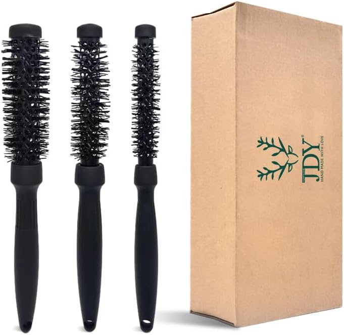 Amazon.com : Diane Small Thermal Hair Brush for Blow Drying Curly Hair ...