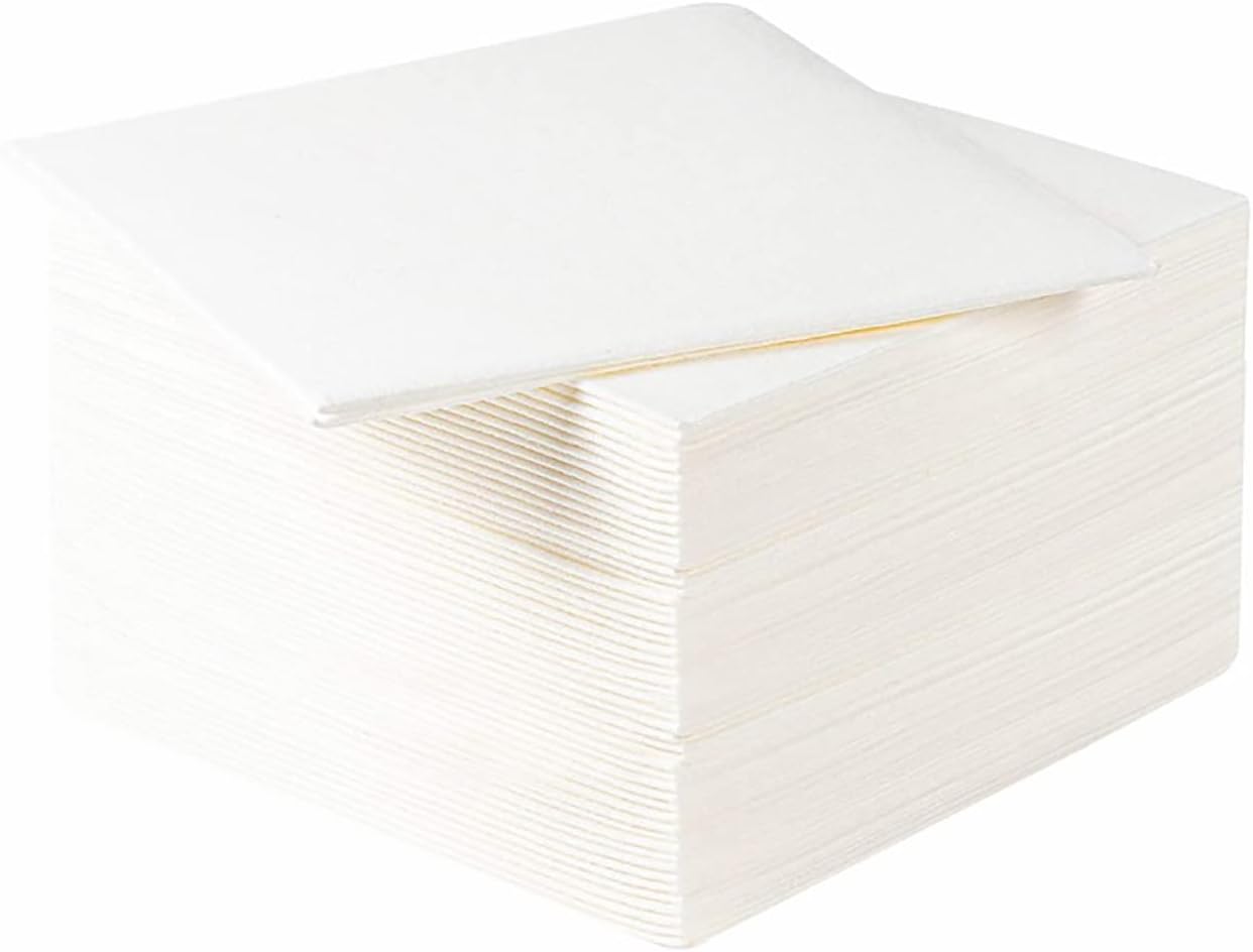 UKEENOR Disposable Cocktail Napkins Beverage Bar Napkins Linen-Like ...