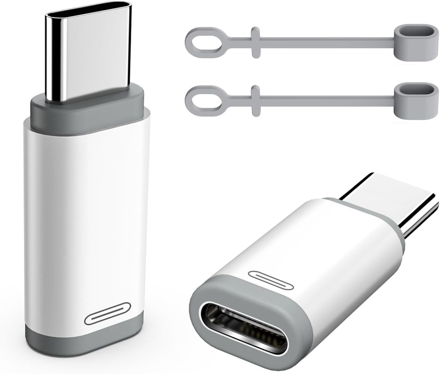 Amazon.com: TiMOVO Adapter for Lightning Female to USB C Male Adapter ...