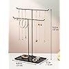 Amazon.com: bussdis Necklace Holder Jewelry Stand Organizer for ...
