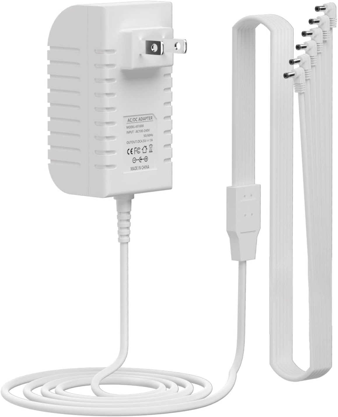 Amazon.com: 4.5V White Power Adapter, Compatible with Lemax Lighting ...